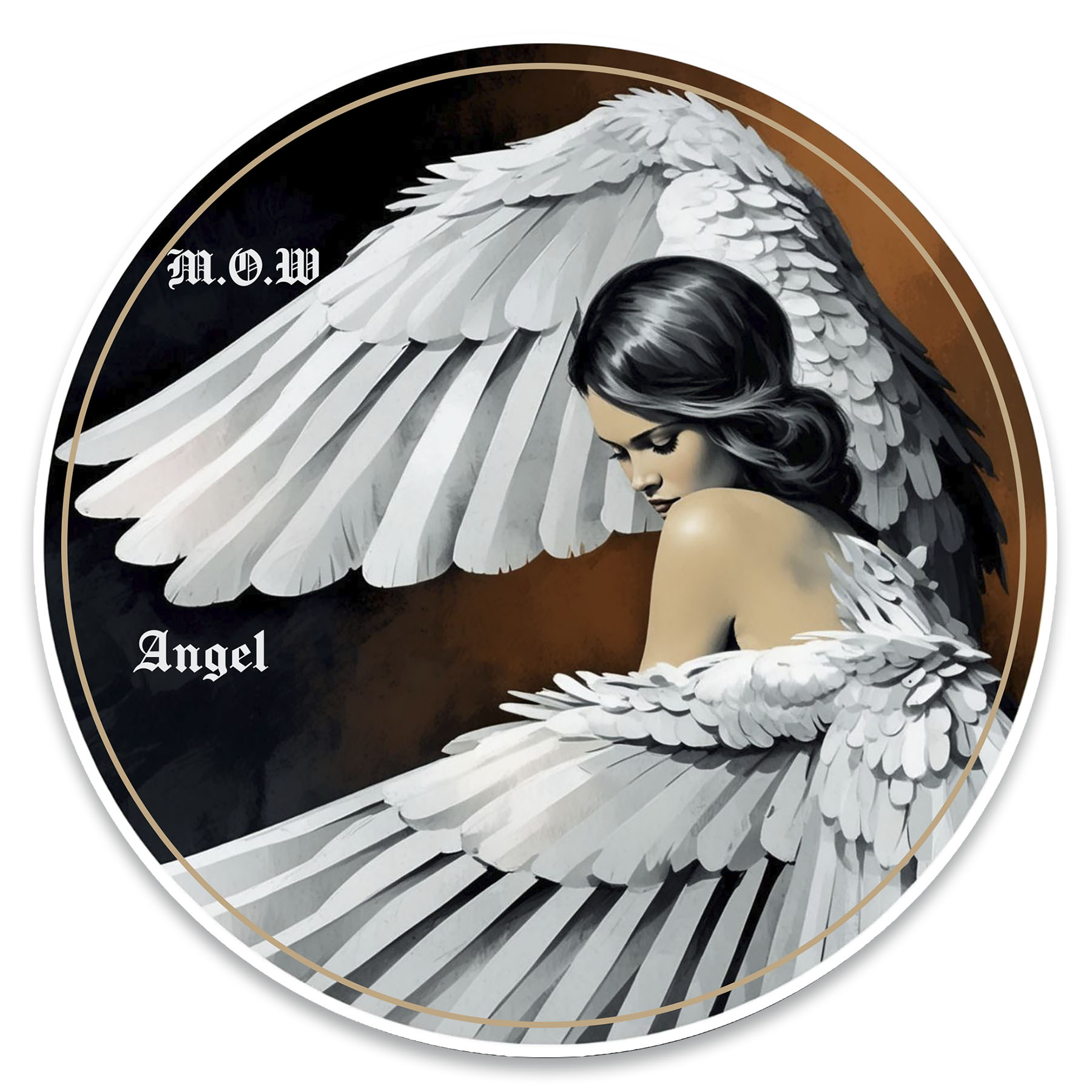 Мыло для бритья "Angel" - M.O.W.